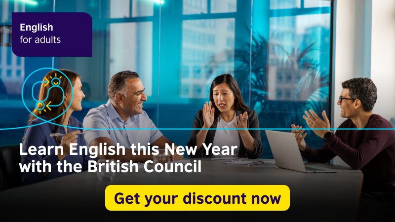 New Year, New Skills: Up to 30% off on English Courses! | British Council